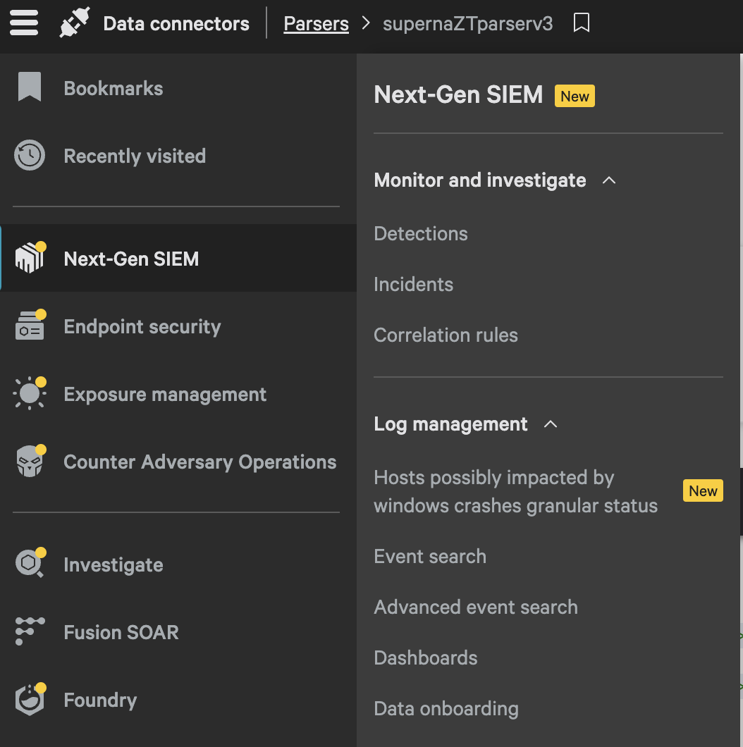 CrowdStrike Next-Gen SIEM Zero Trust Log Ingestion and Alerting