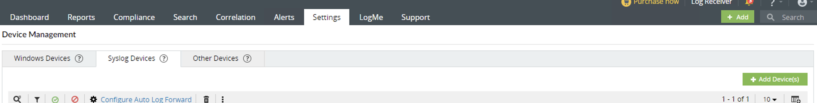 Manageengine Siem Log360 Zero Trust Alarm Integration Syslog