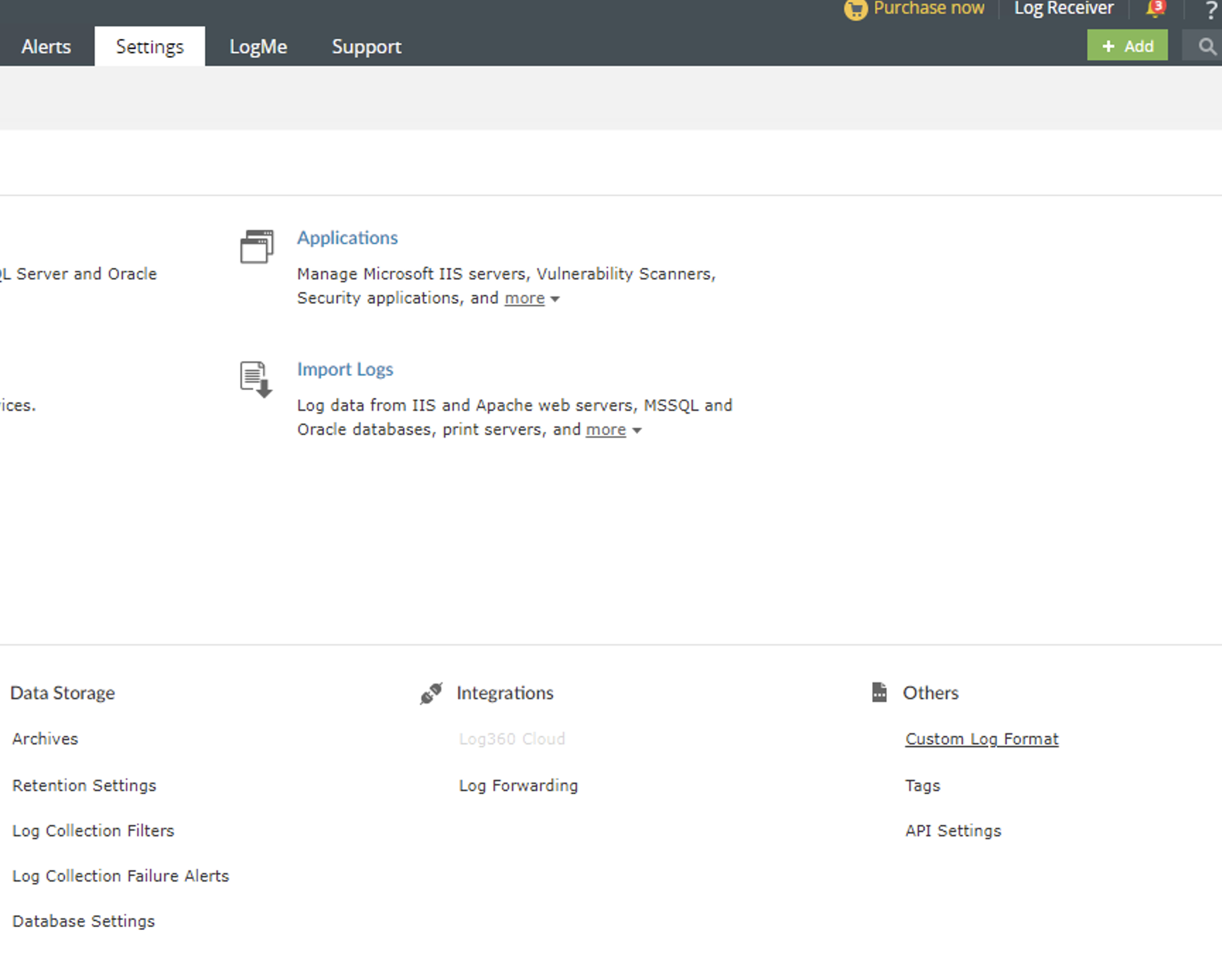 ManageEngine SIEM Log360 Zero Trust Alarm Integration SYSLOG
