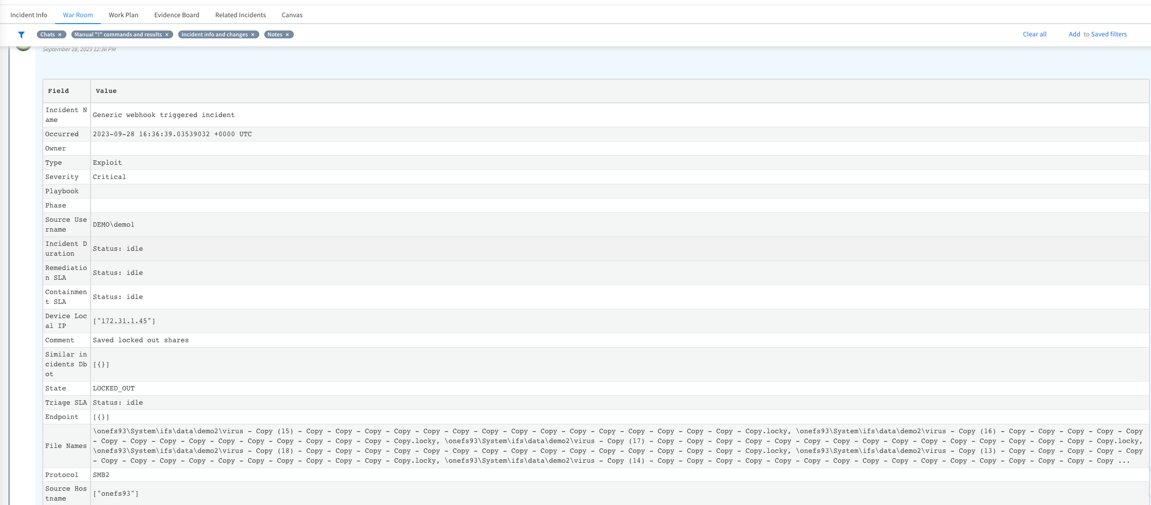 Palo Alto Networks Cortex Xsoar Zero Trust Alarm Integration