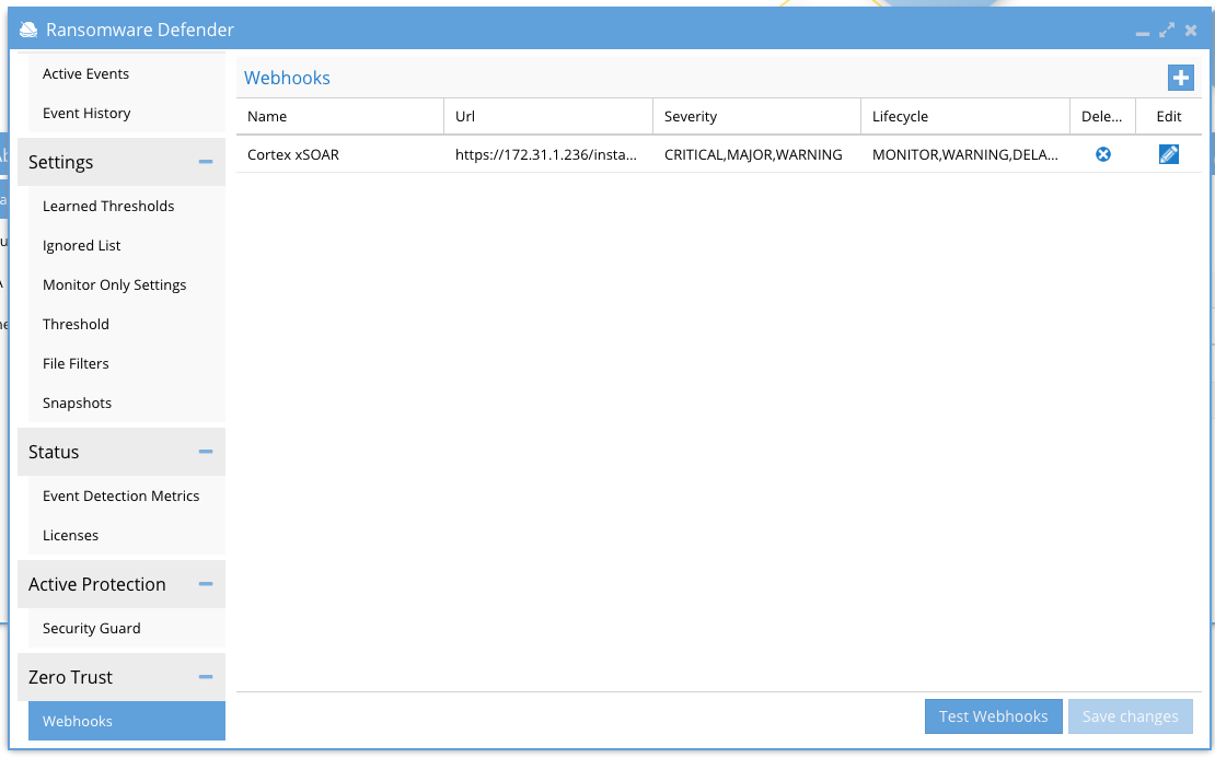 Palo Alto Networks Cortex Xsoar Zero Trust Alarm Integration