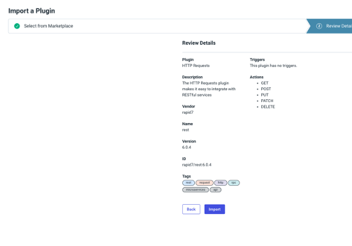 Rapid7 InsightConnect SOAR Playbook Integration