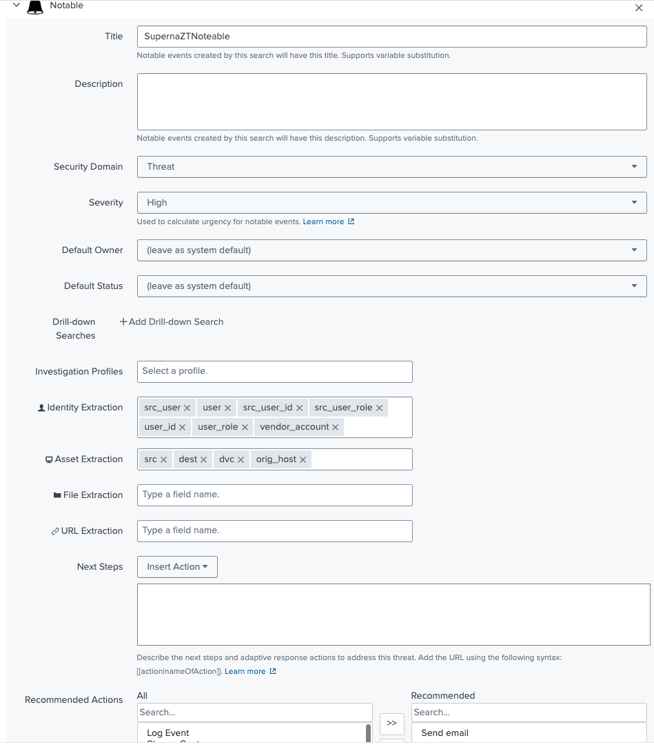 Splunk Enterprise Security Integration with Incident Management Splunk Enterprise Security Integration with Incident Management